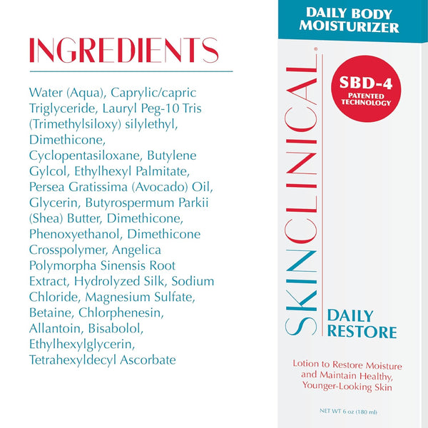 Daily Restore Hydrating Body Lotion – SKINCLINICAL